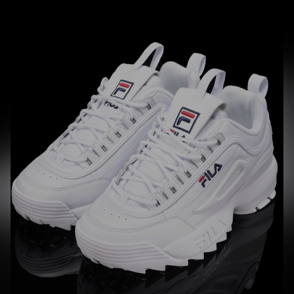 Fila | Shoes | Fila Womens White Sneakers | Poshmark
